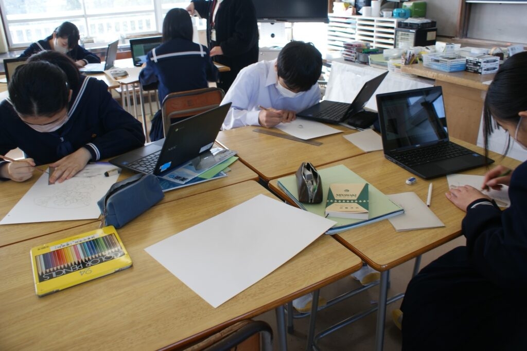 授業（2月9日） | 高知市立城東中学校ブログ